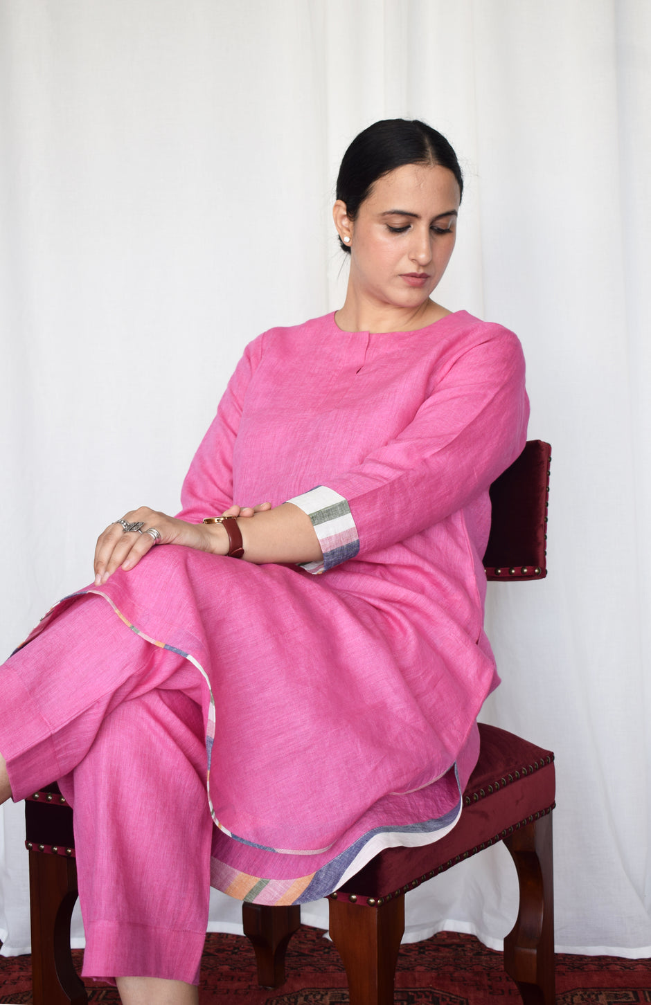 Linen Kurtas and Pants – House of Moxa